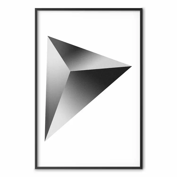 Poster murale Forma geometrica: composizione con figura convessa ...