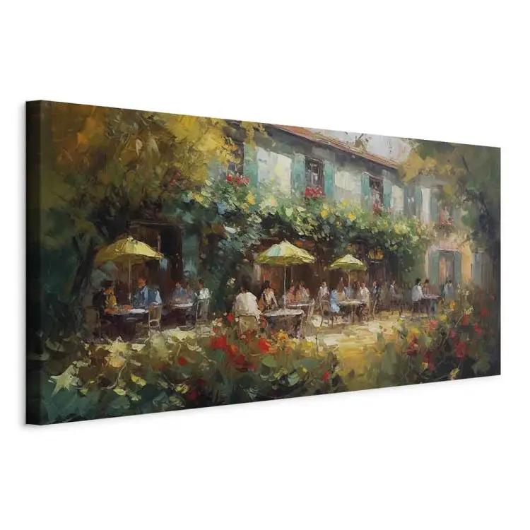 Quadro su tela Caffè in estate - Monet - Paesaggi - bimago