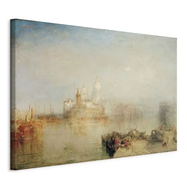 Riproduzione quadro William Turner - Dogana e Madonna della Salute ...