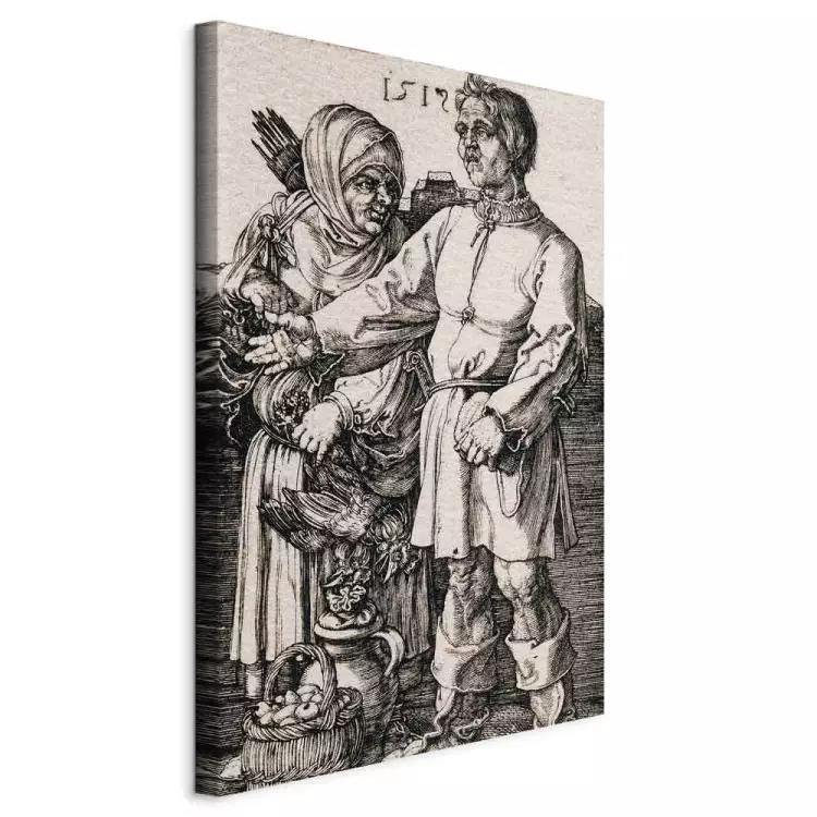 Quadro famoso Albrecht Dürer - Contadini al mercato - Albrecht Dürer ...