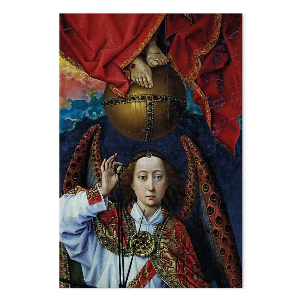 Quadro famoso Archangel Michael weighing souls - Quadri famosi - bimago
