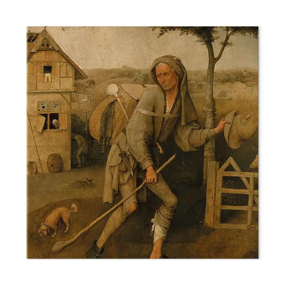 Quadro famoso The Vagabond - Hieronymus Bosch - bimago
