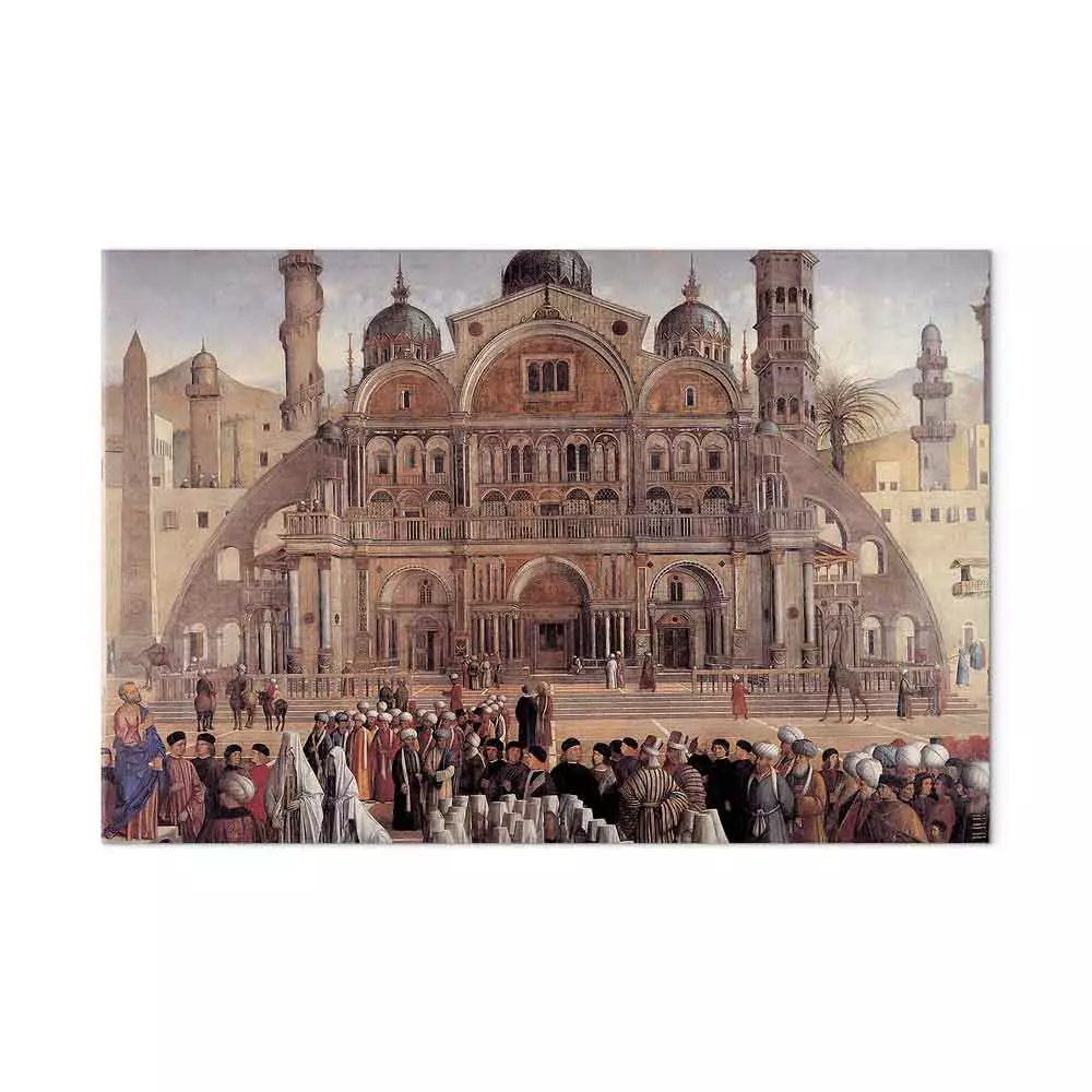 Riproduzione quadro Sermon of St.Mark the Evangelist in Alexandria ...