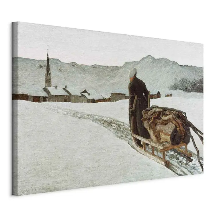 Riproduzione quadro Giovanni Segantini - Ritorno dal bosco - Giovanni ...