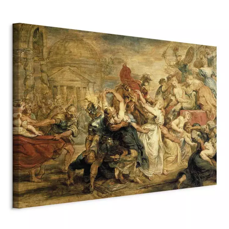 Riproduzione Peter Paul Rubens - Ratto delle Sabine - Pieter Paul ...