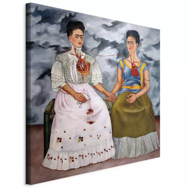 Riproduzione quadro Frida Kahlo - Le due Frida - Frida Kahlo - bimago