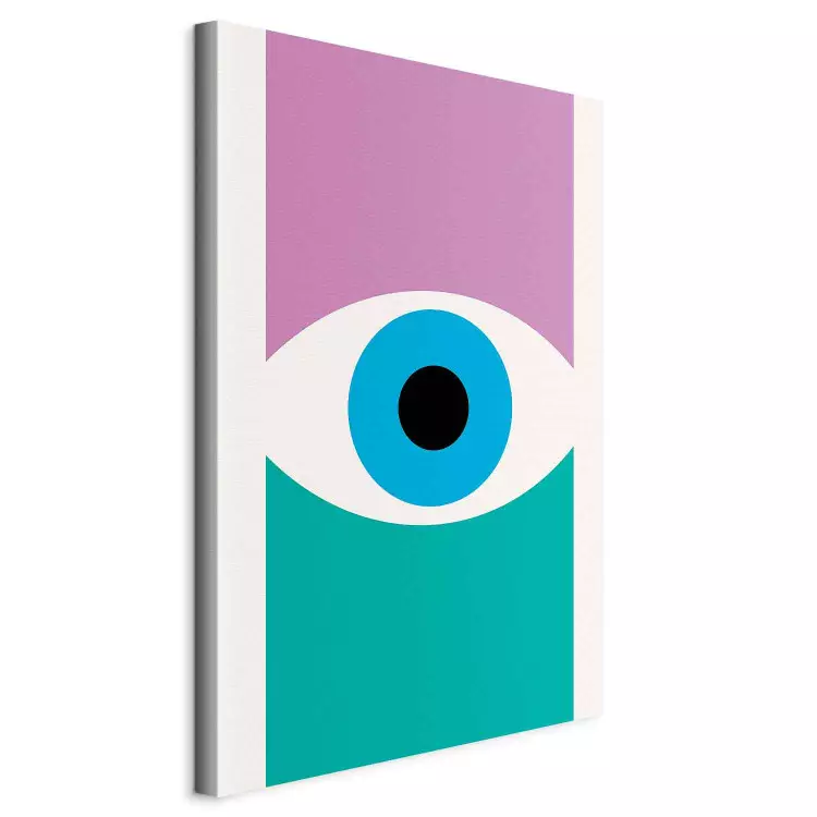 Foto su tela Occhio Grafico - simbolo colorato in stile moderno e ...