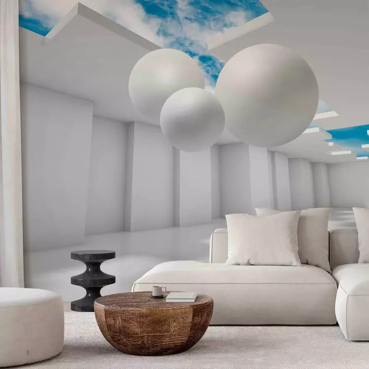 Carta da parato Architecture of the Future - 3d & tridimensionale - bimago