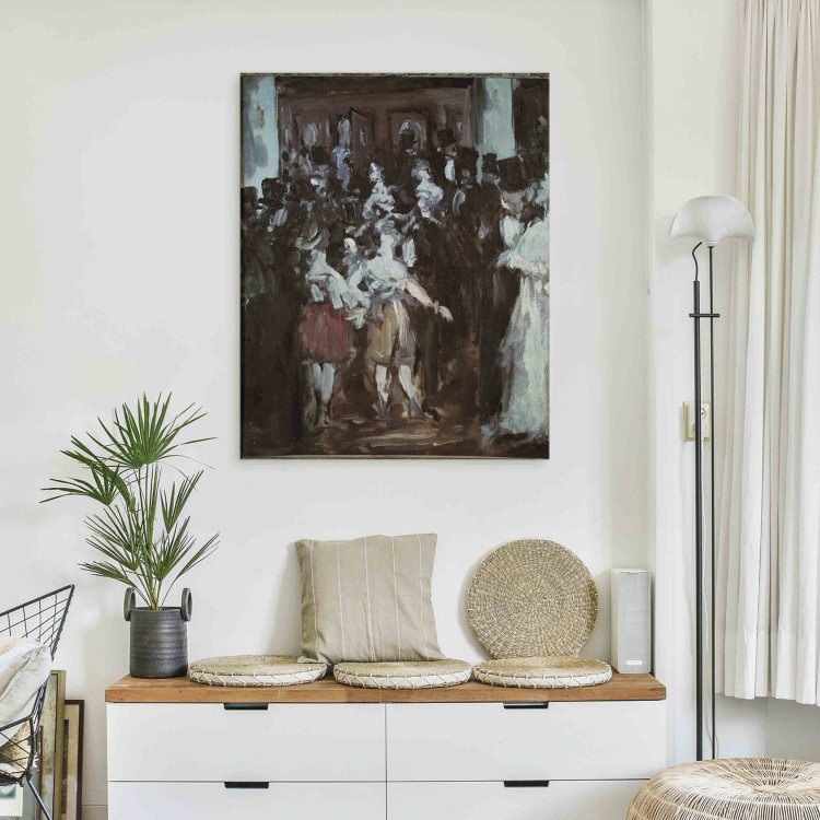 Riproduzione Bal masqué à l'Opéra - Edouard Manet - Quadri famosi